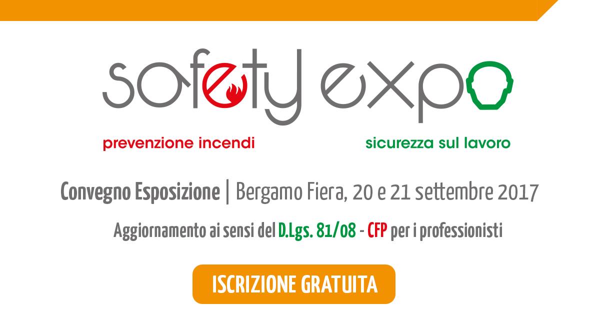 Safety Expo 2017: le novità Safety Systems - Lanzi Group